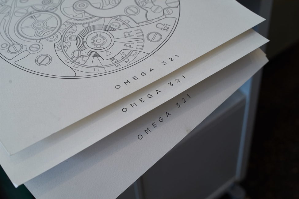 Omega Caliber 321 - Prints From Springs+Gears