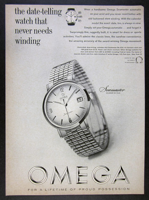 11 Remarkable Omega Ads From The Past