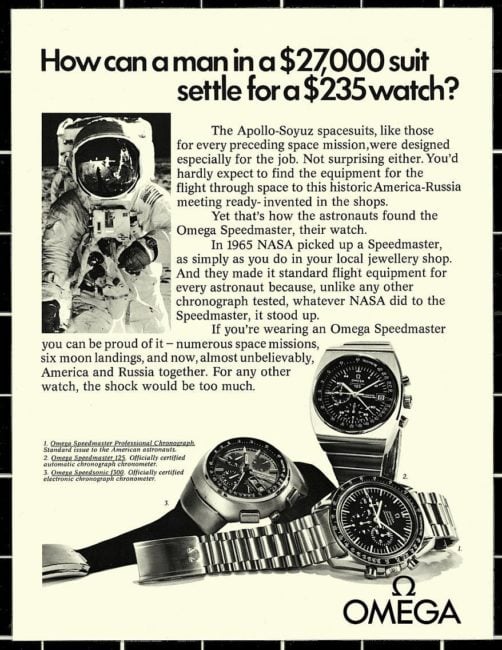 11 Remarkable Omega Ads From The Past