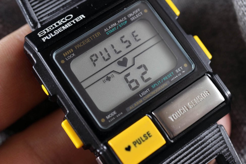 #TBT Two Seiko Pulsemeter Digital Chronographs
