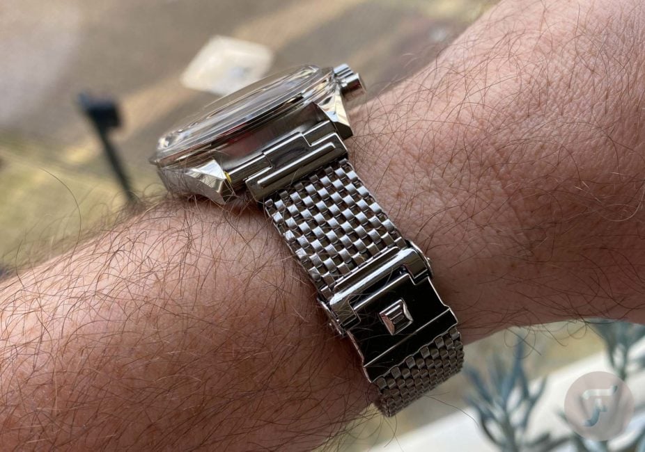 Hands-on: the new Forstner "Komfit" JB mesh bracelet