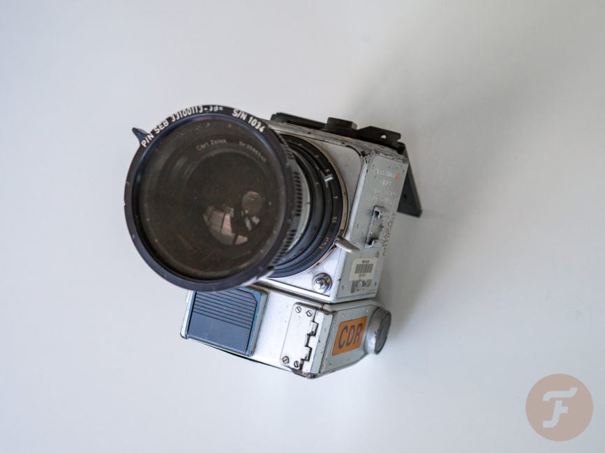 Hasselblad, the first camera worn on the moon.