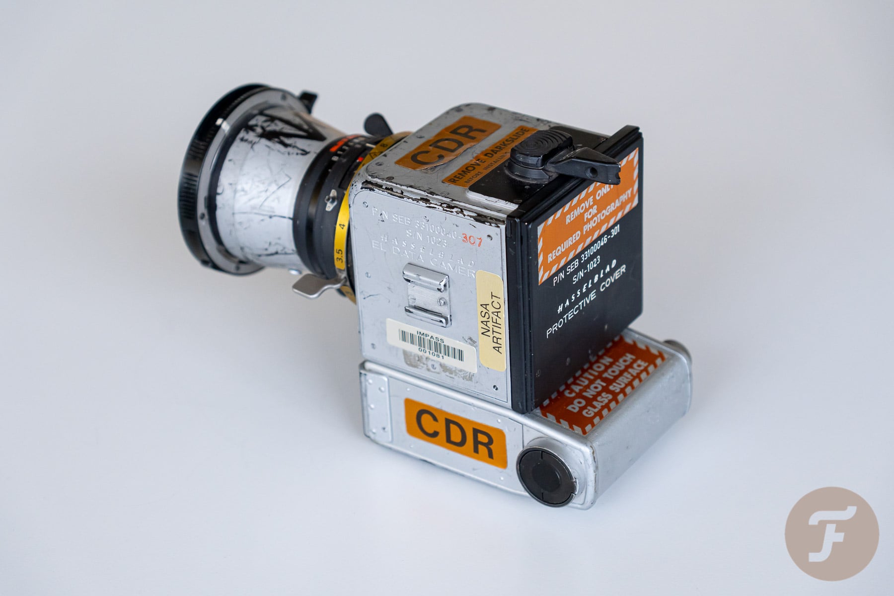 Hasselblad, the first camera worn on the moon.