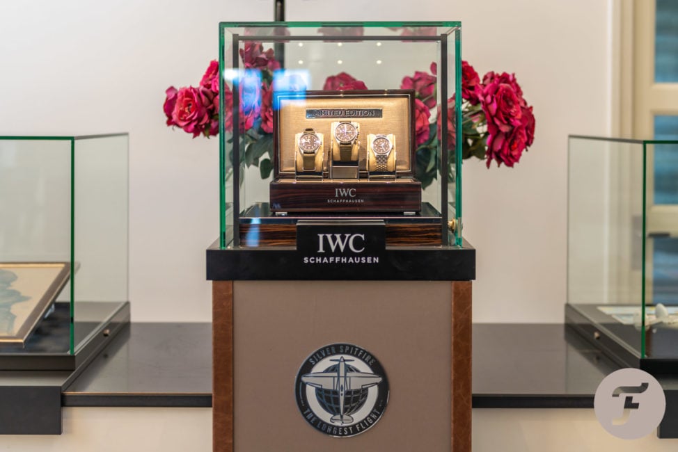 IWC Silver Spitfire Longest Flight Amsterdam Stopover