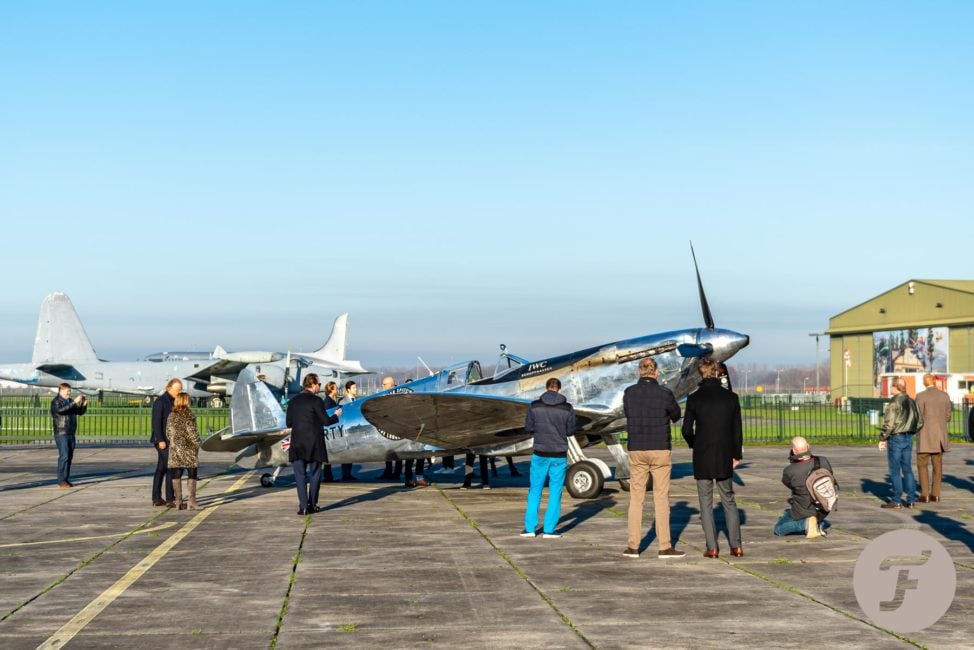 IWC Silver Spitfire Longest Flight Amsterdam Stopover