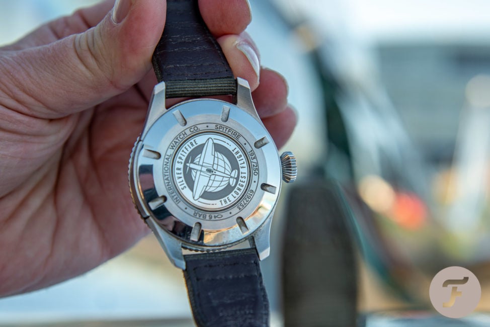 IWC Silver Spitfire Longest Flight Amsterdam Stopover