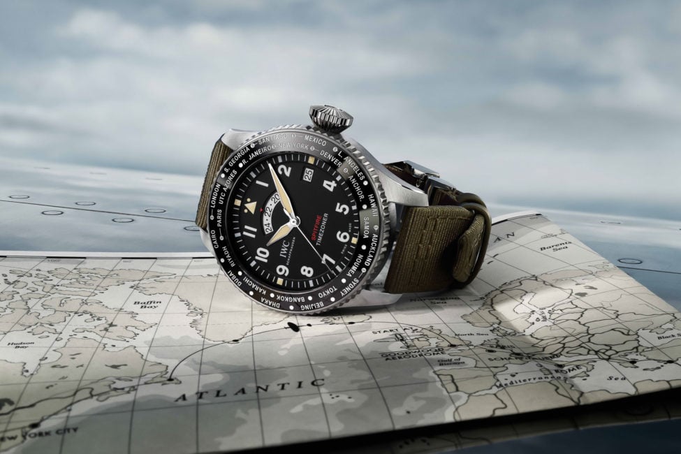 IWC Silver Spitfire Longest Flight Amsterdam Stopover