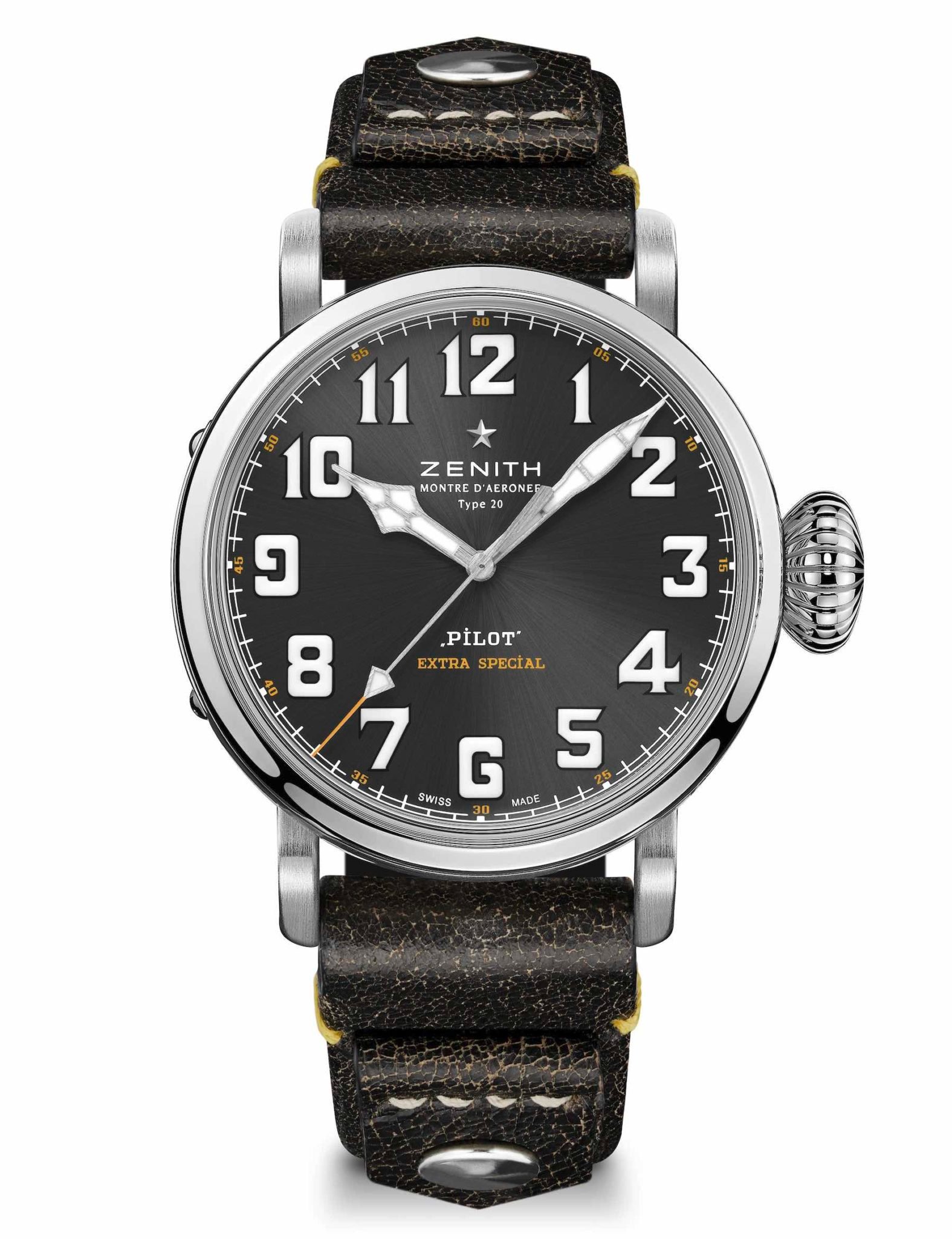 【F】 Hands-On: The Zenith Pilot Automatic And Big Date Flyback