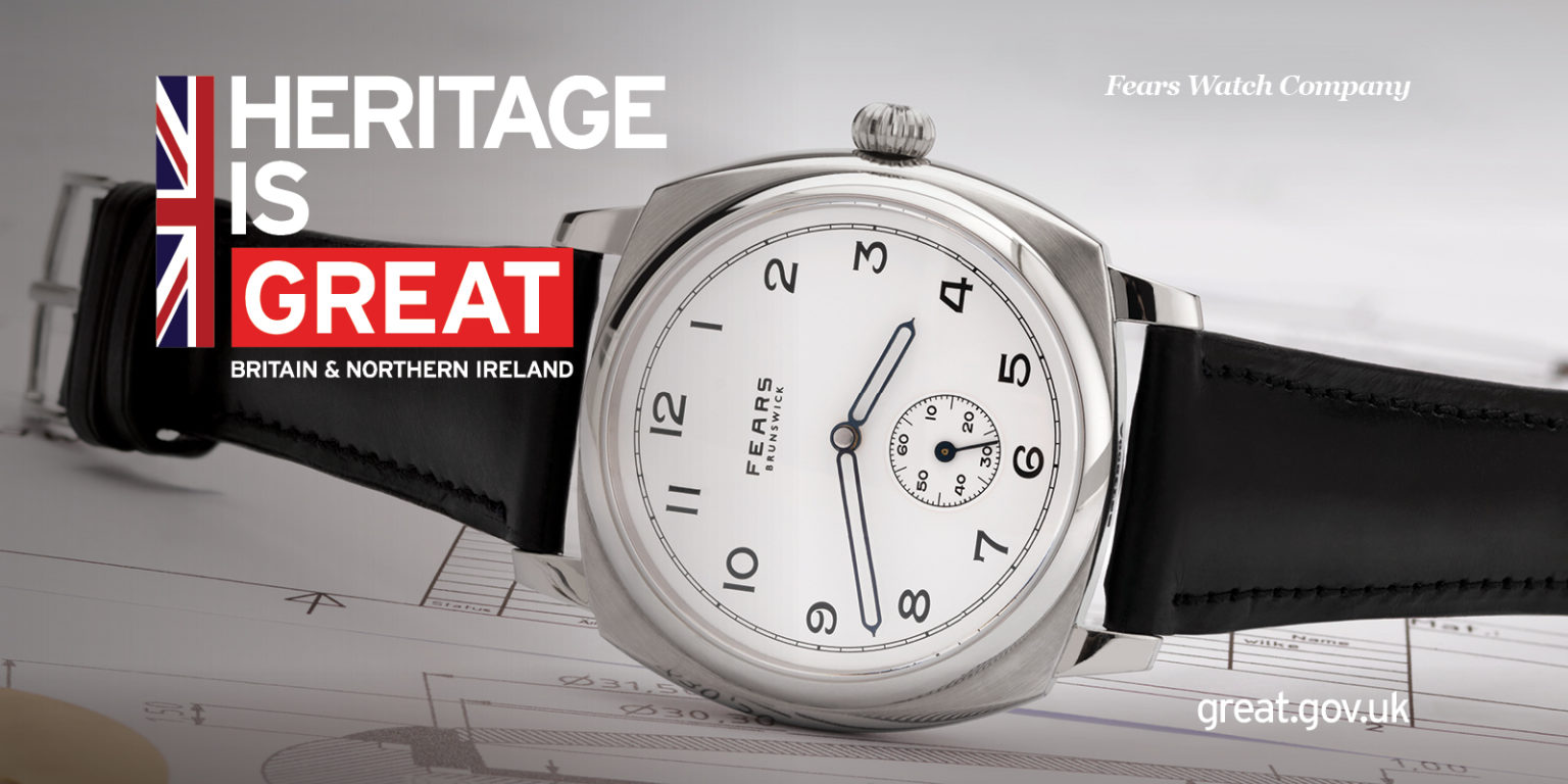 The Fears Watch Company Joins The GREAT Britain Campaign