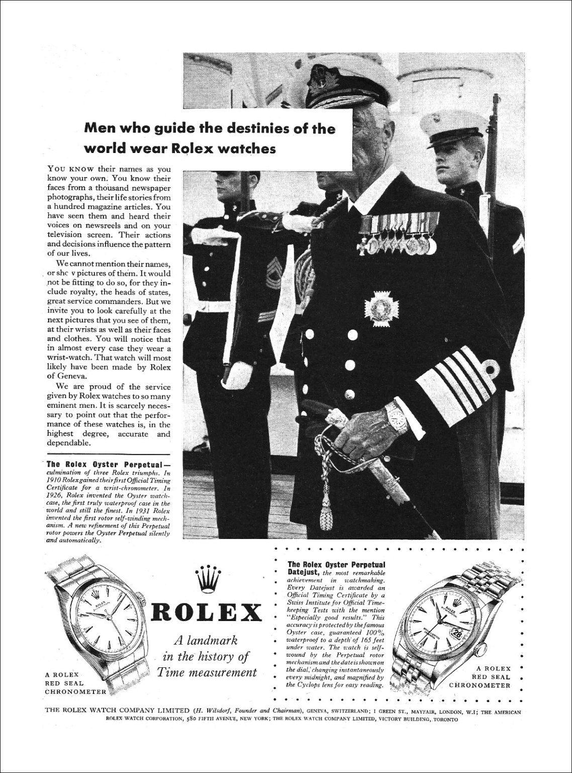 5 More Remarkable Rolex Ads From Days Gone By