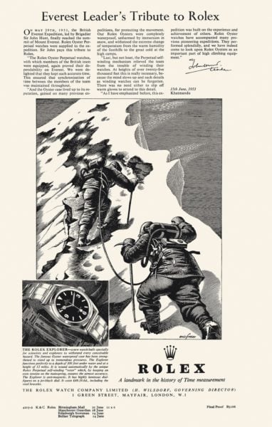 5 More Remarkable Rolex Ads From Days Gone By