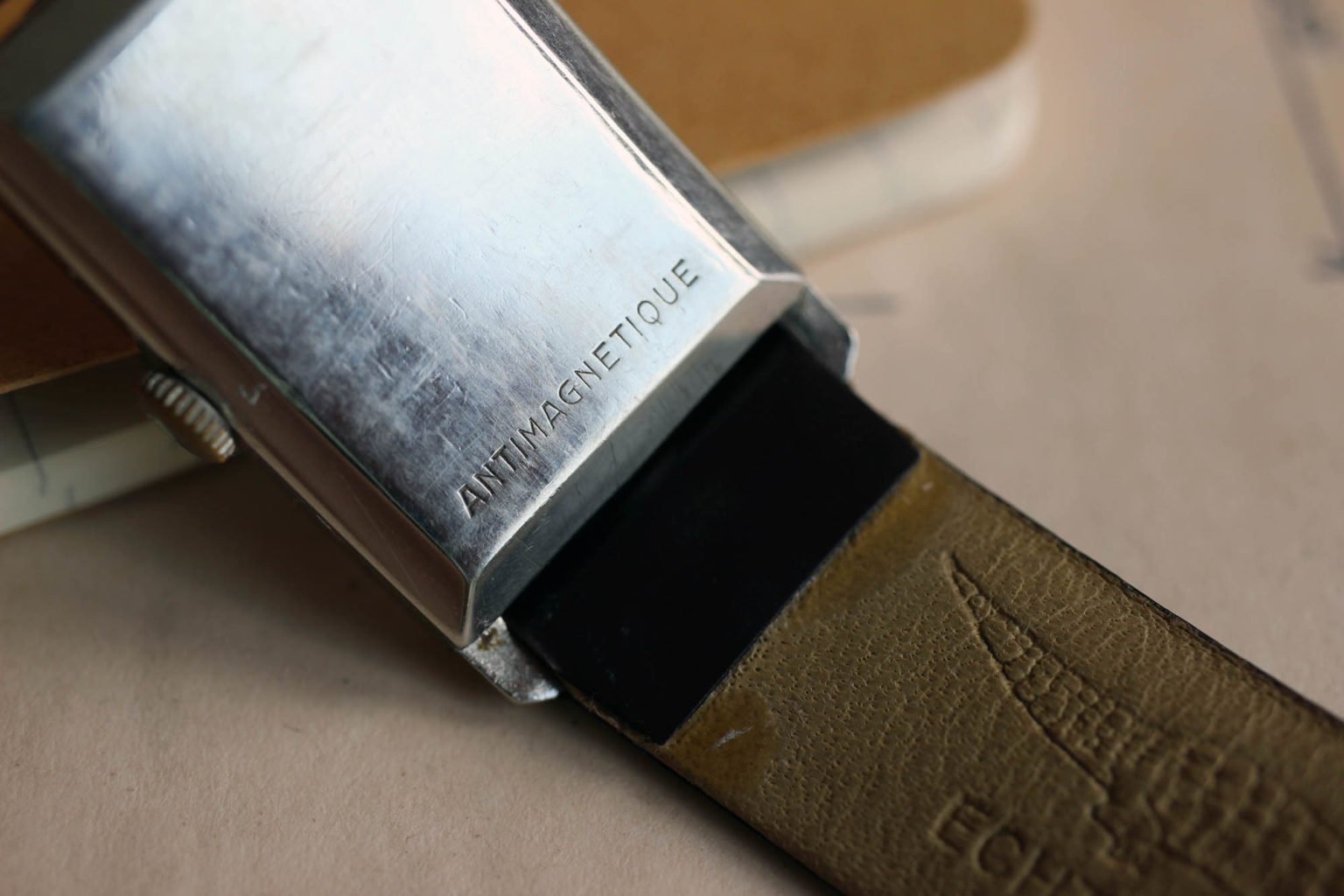 #TBT Sword-handed Tissot "Dark Deco" Watch