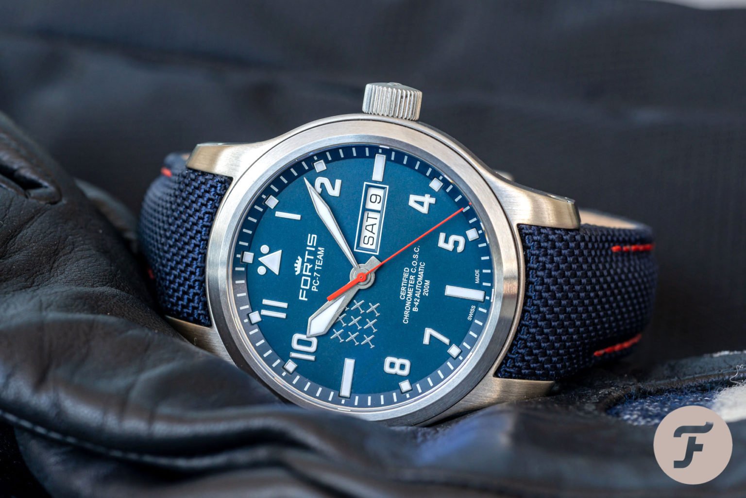 Fortis Aeromaster PC-7 Team Edition Day-Date, 300 pcs LE