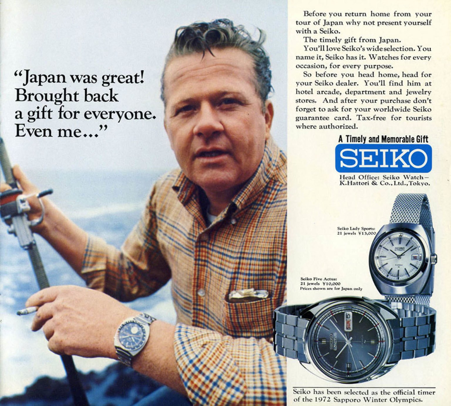 #TBT Interesting Vintage Seiko Print Ads