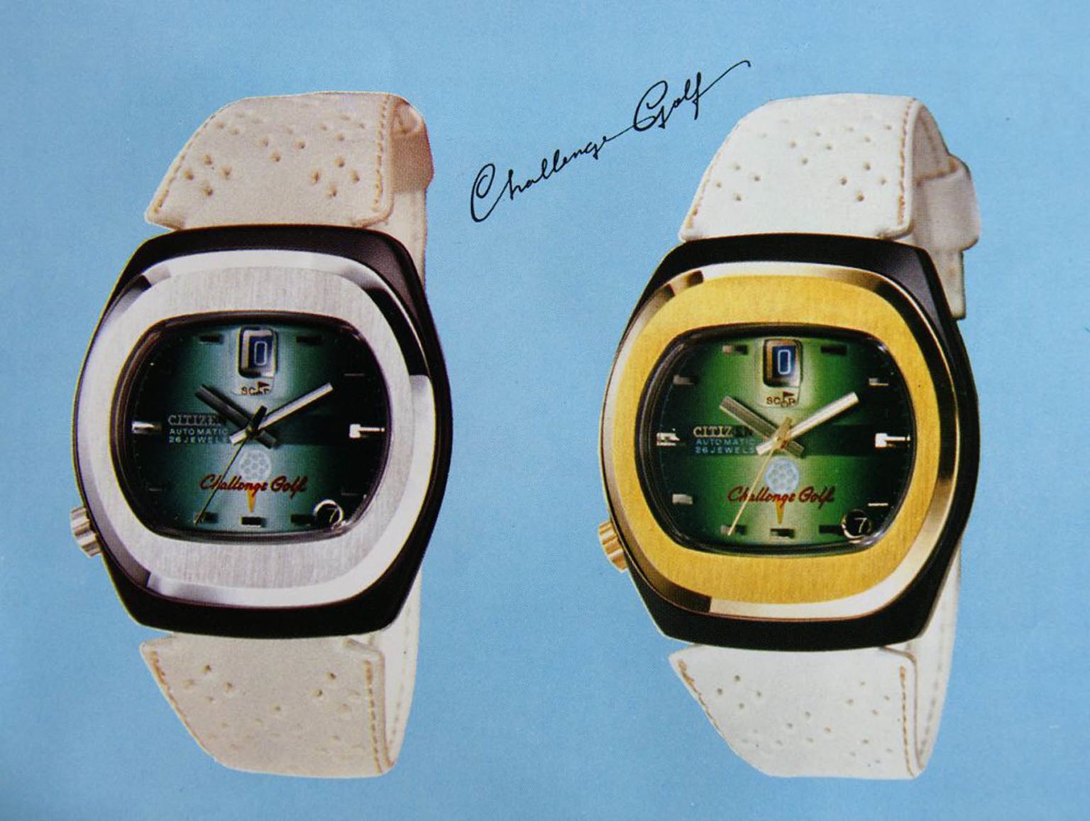 #TBT Weirdo Movement In Citizen Challenge Golf Watch