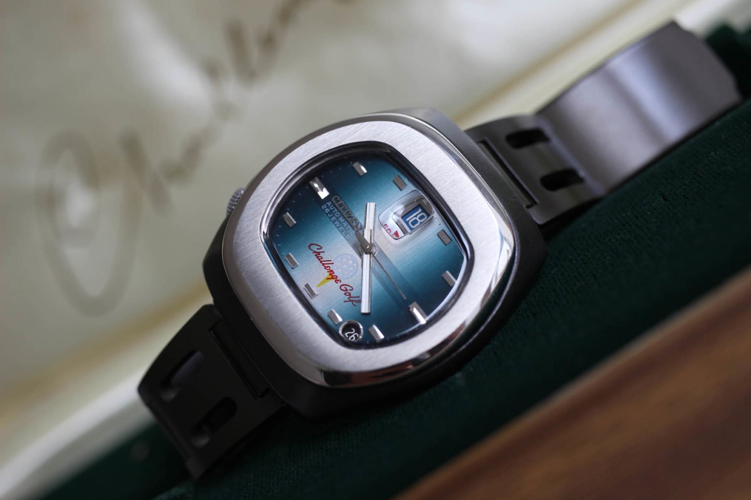 #TBT Weirdo Movement In Citizen Challenge Golf Watch