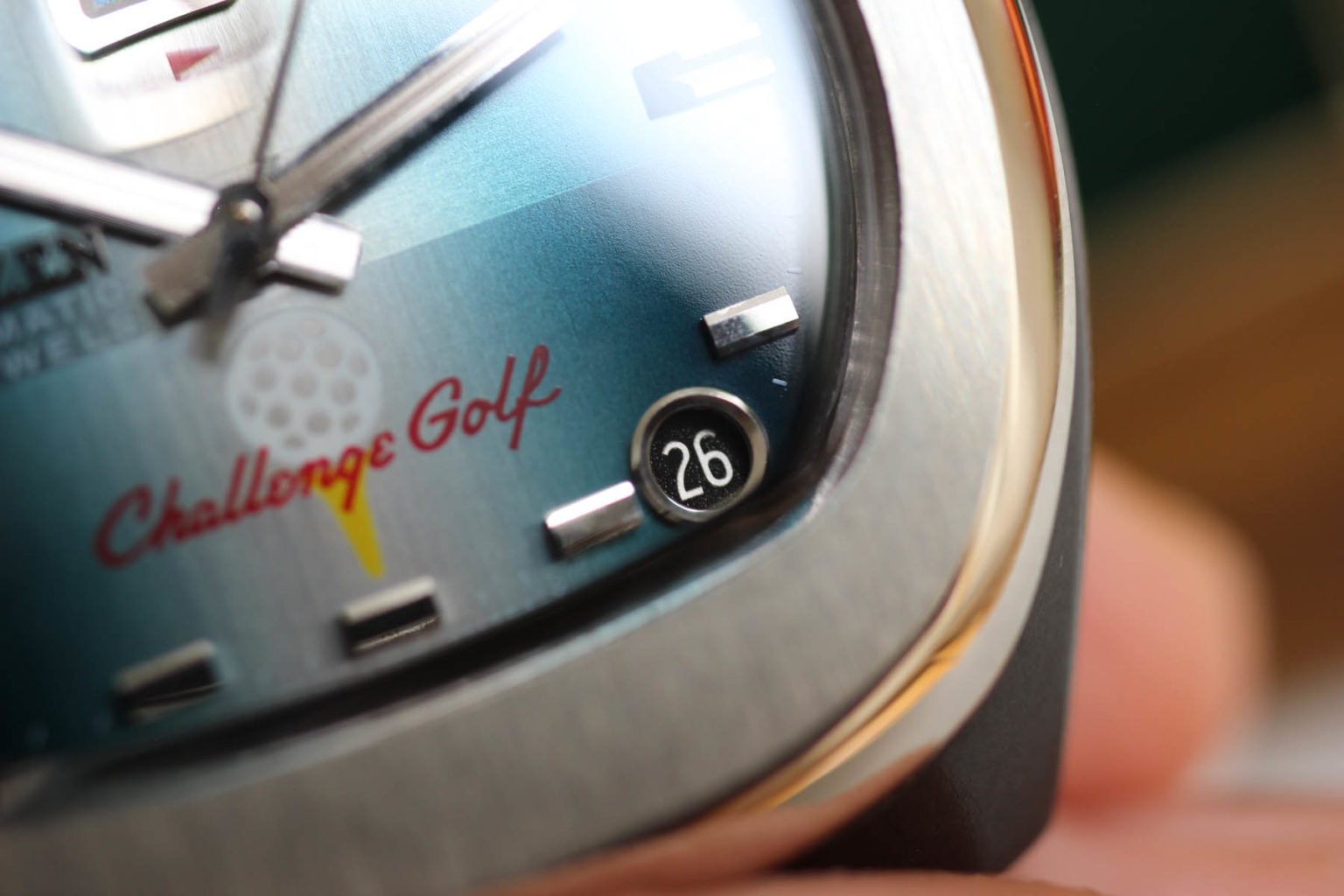 #TBT Weirdo Movement In Citizen Challenge Golf Watch