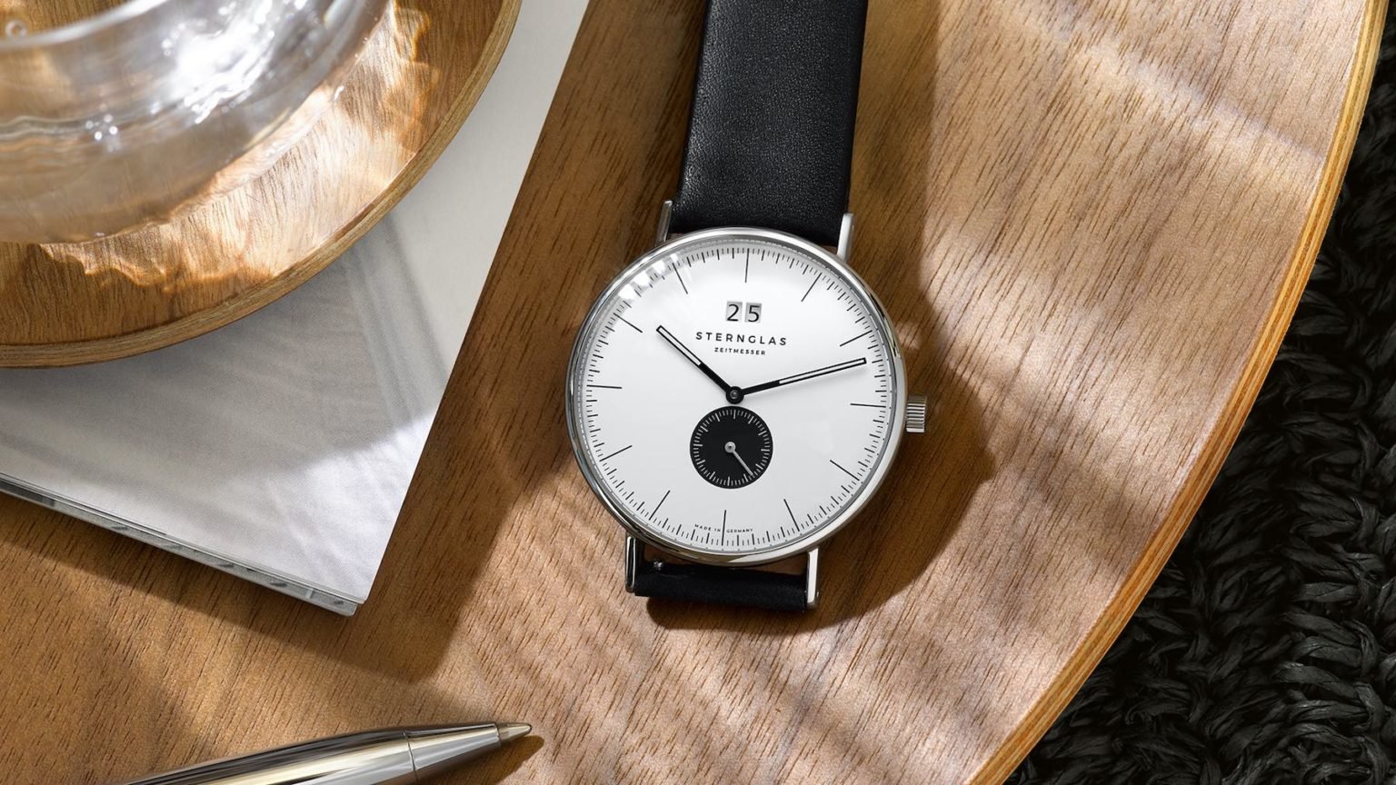 Sternglas Ivo Watch — A Big Date And A Small Seconds Dial