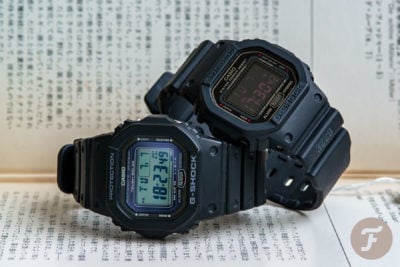 Casio G-Shock Negative Vs. Positive Displays