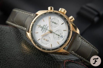 Hands-On With The Omega Speedmaster 38 in Gold