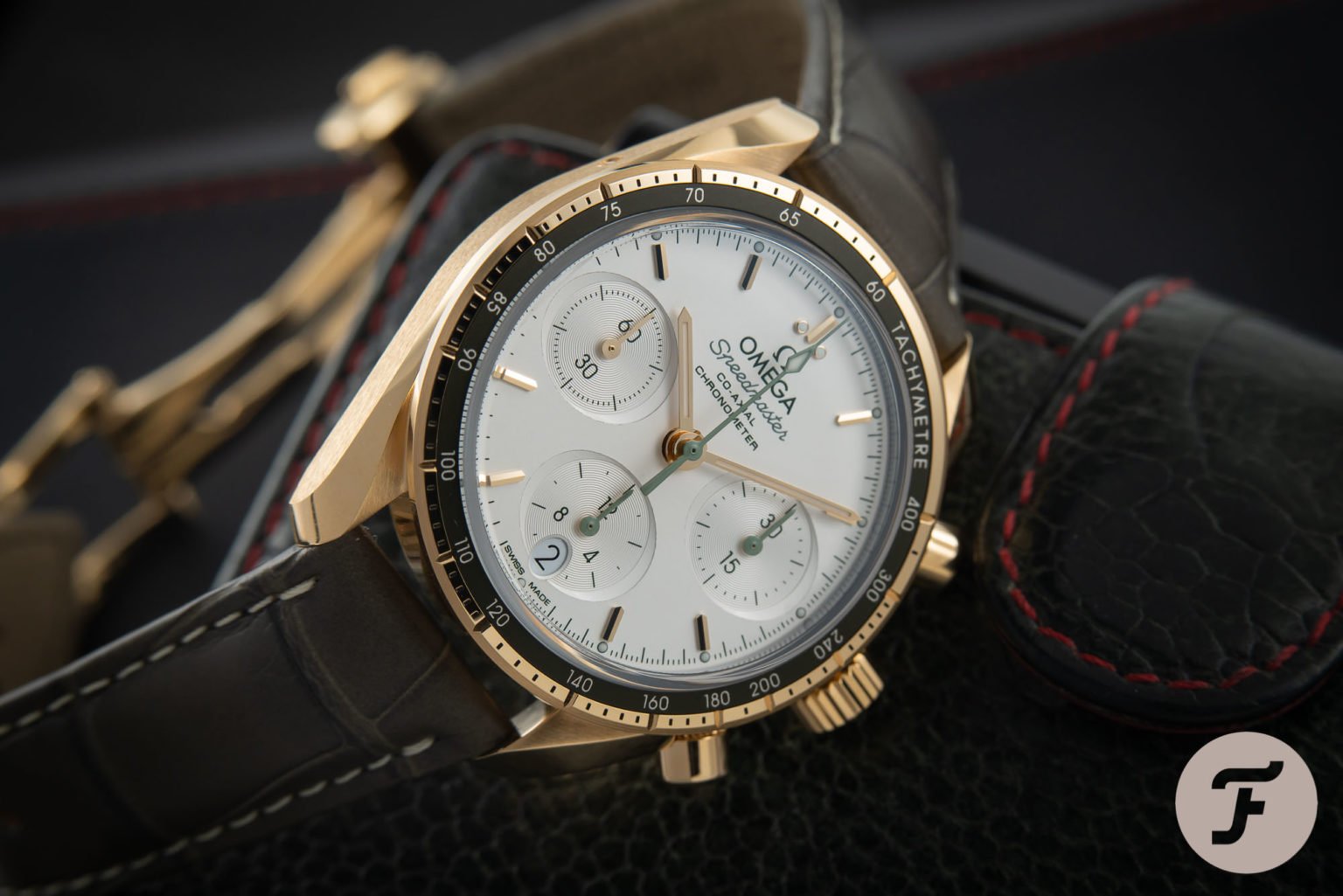 Hands-On With The Omega Speedmaster 38 in Gold