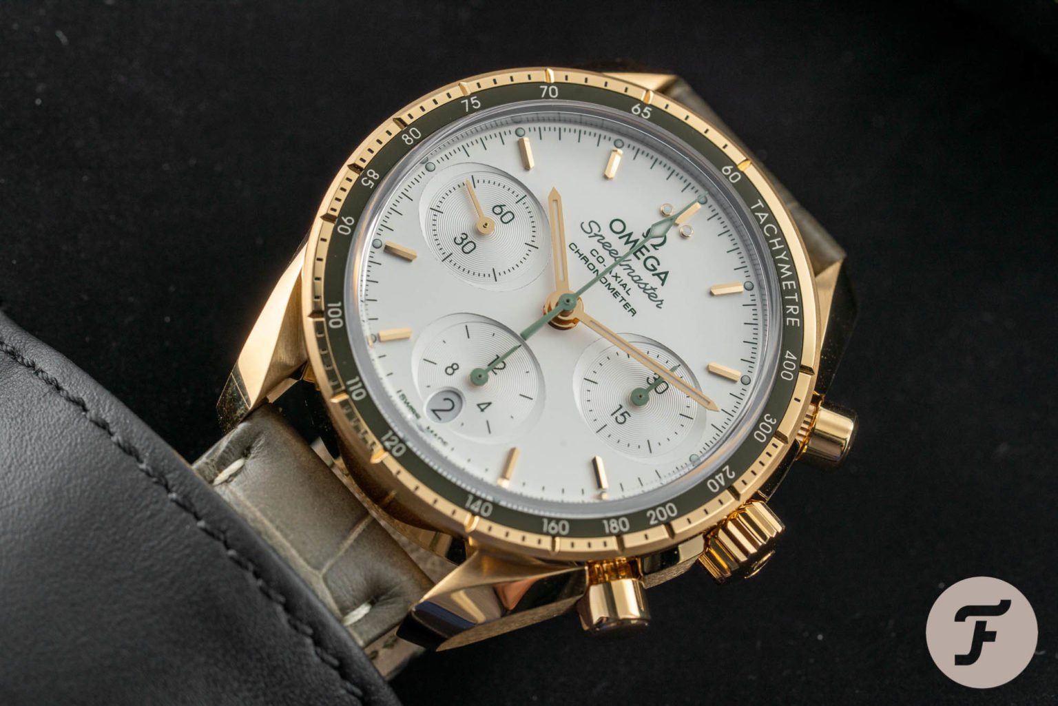 Hands-On With The Omega Speedmaster 38 in Gold