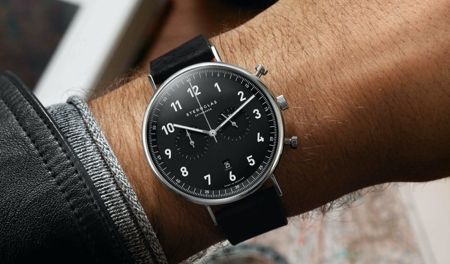 Sternglas Chrono Watch Brings Clean Design To The Fore