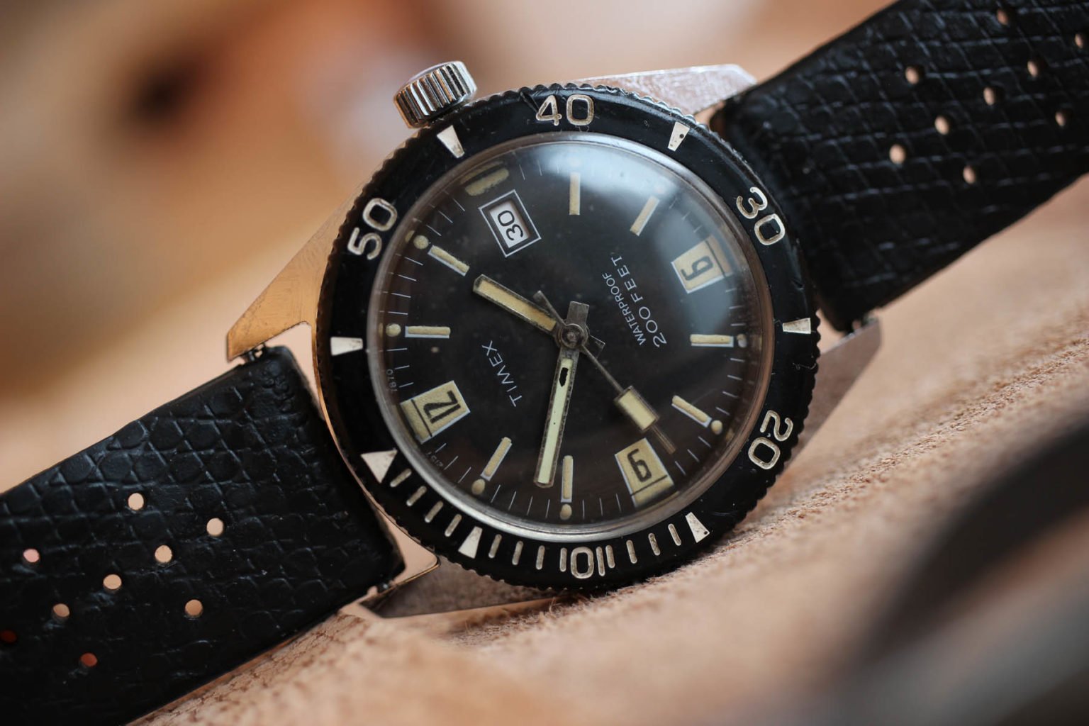 #TBT Timex Waterproof 200 Feet Watch