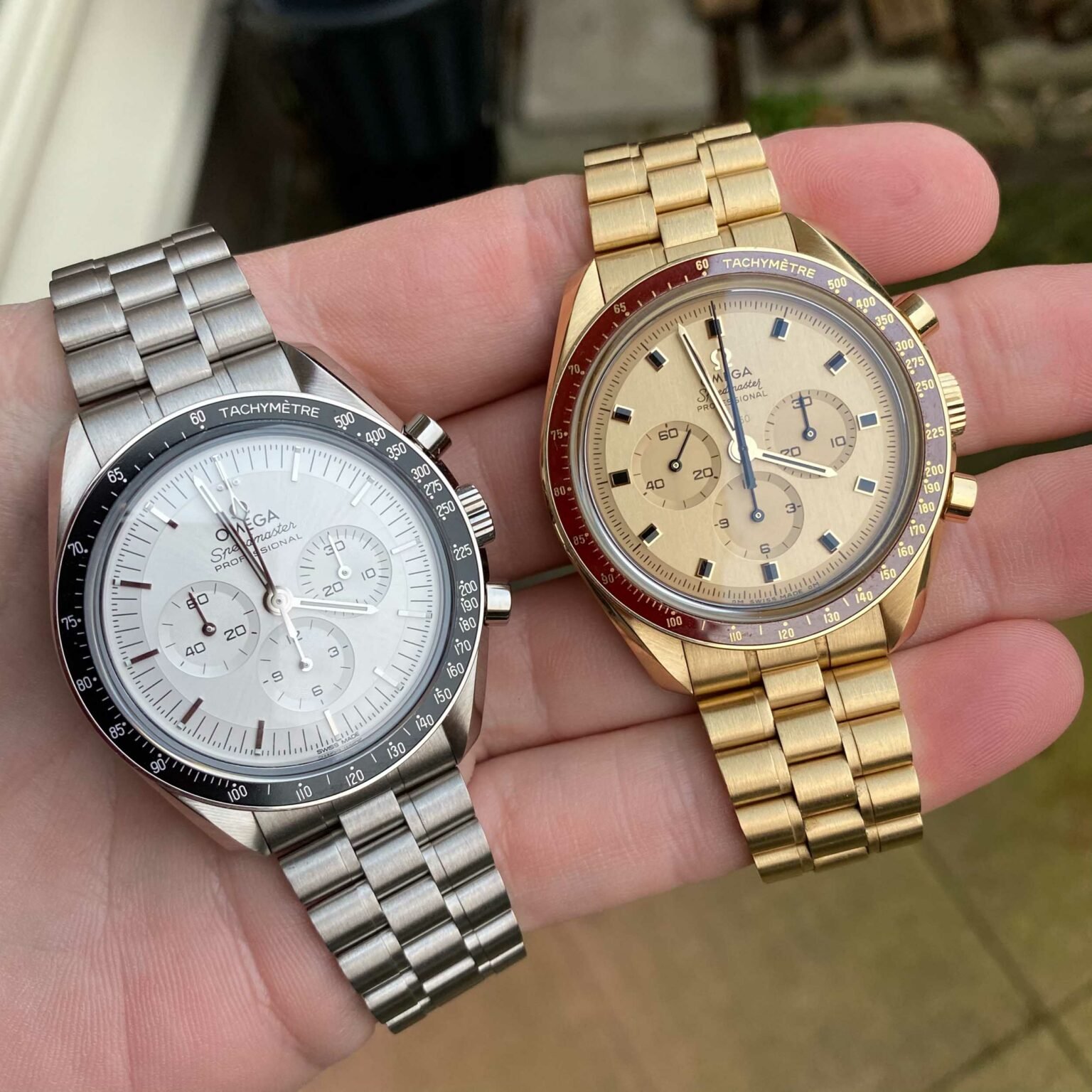 【F】 Hands-On: Omega Speedmaster Canopus Gold — The Most Impressive Of 2021