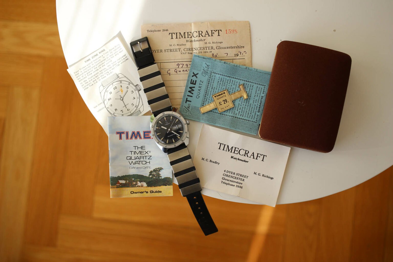 #TBT Full Set 1975 Q Timex Watch With A Crazy M63 Movement