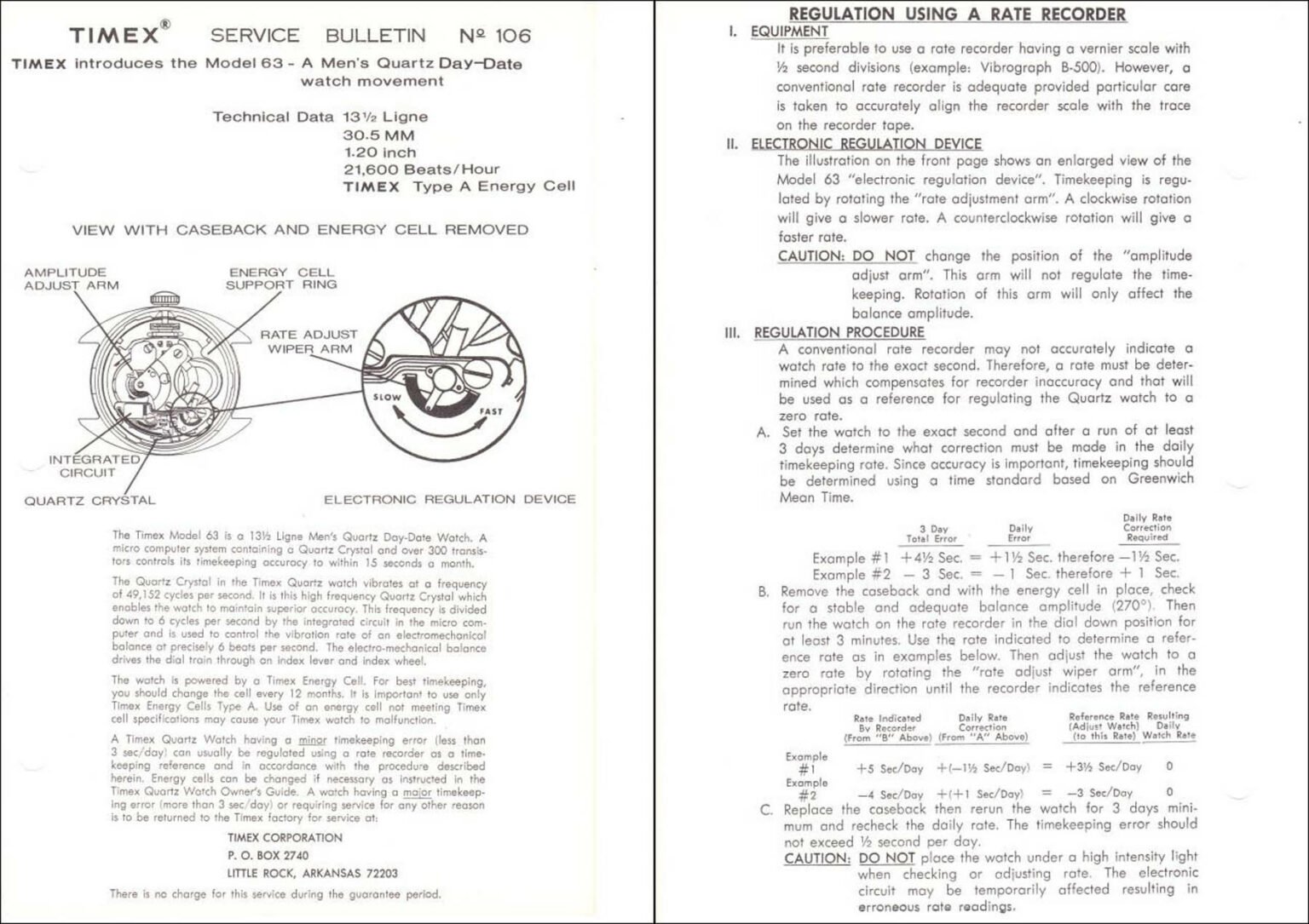 #TBT Full Set 1975 Q Timex Watch With A Crazy M63 Movement