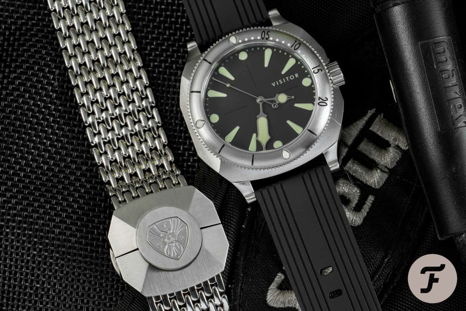 Hands-On With The Visitor Duneshore Shallows Dive Watch
