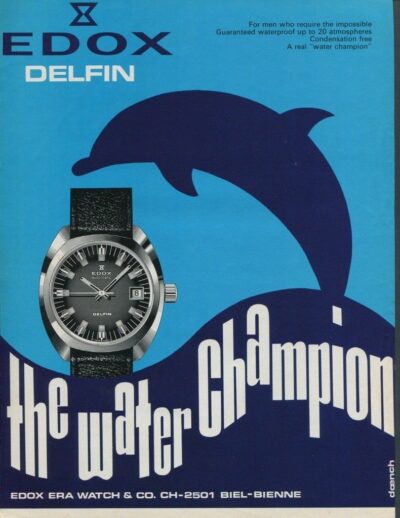 Edox Delfin Mecano Automatic Watch — Sound Familiar?