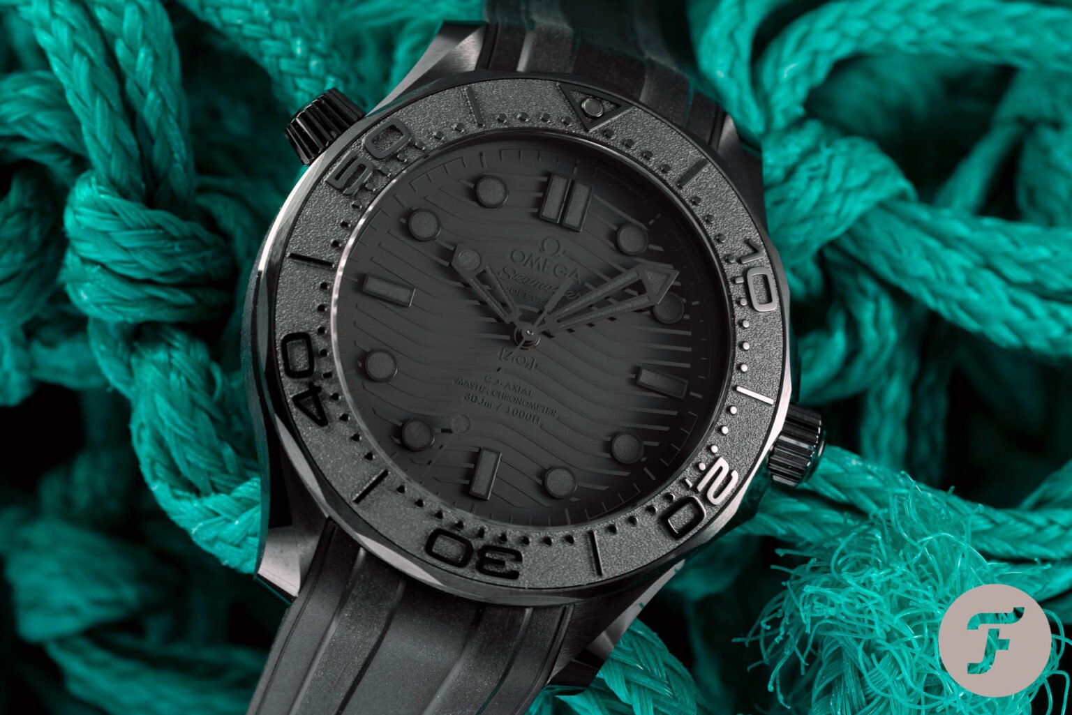 Hands-On: The Full Ceramic Omega Seamaster 300M Black Black Dive Watch