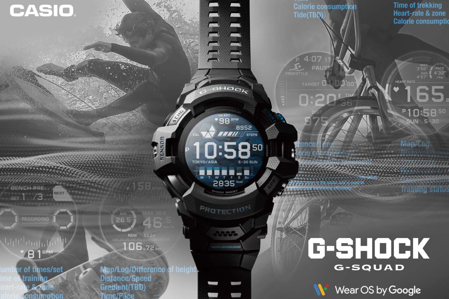 Casio to release their first G-Shock smartwatch, the GSW-H1000