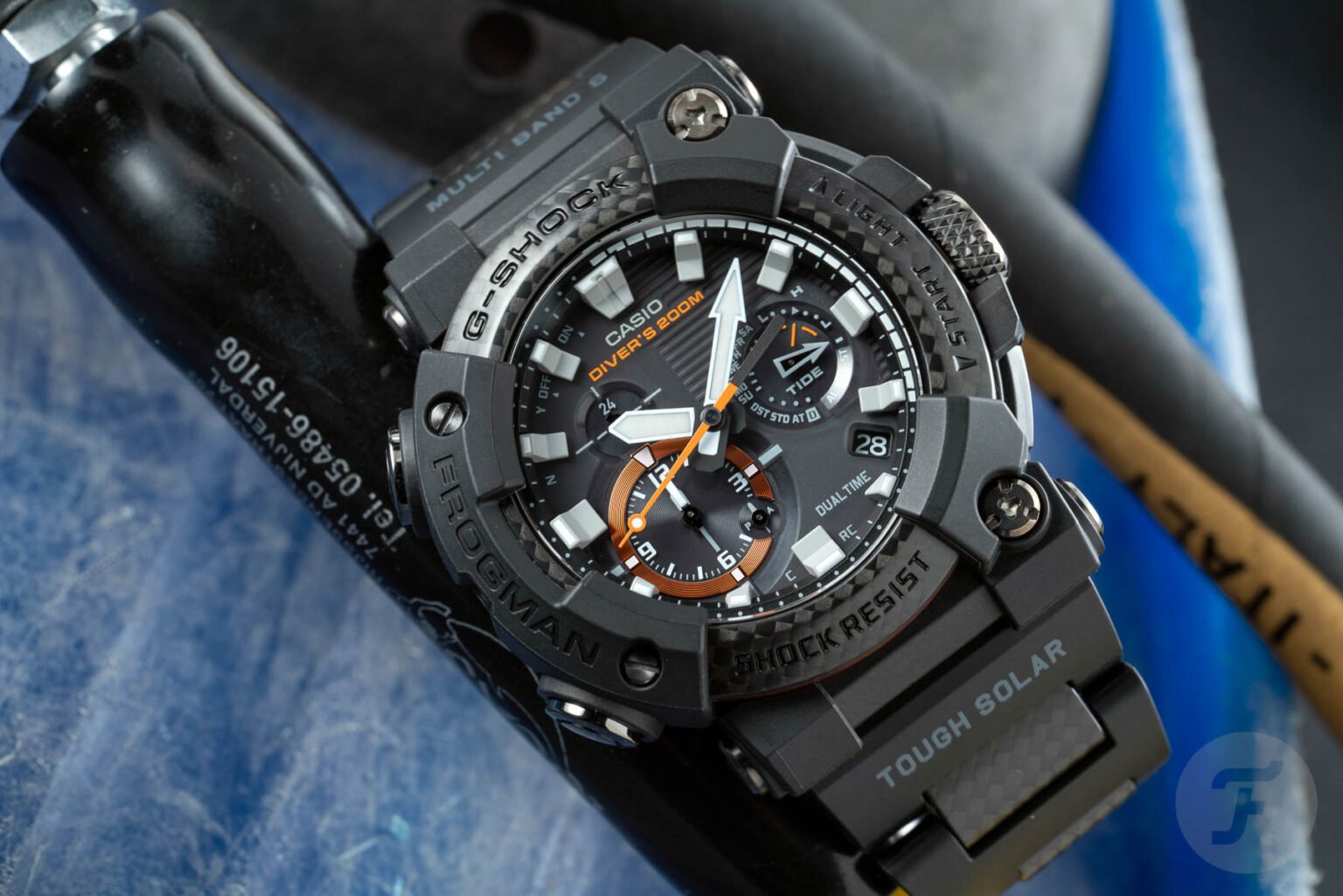 The First Fully-Analog Casio G-Shock Frogman (2021)