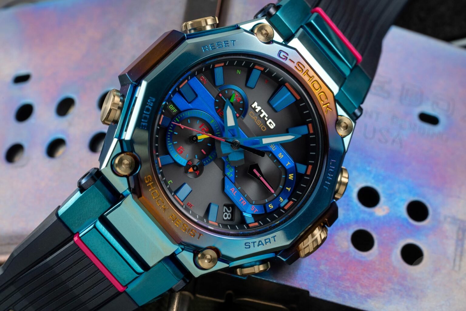 Casio G-Shock MT-G MTG-B2000PH2A "Blue Phoenix" (2021)