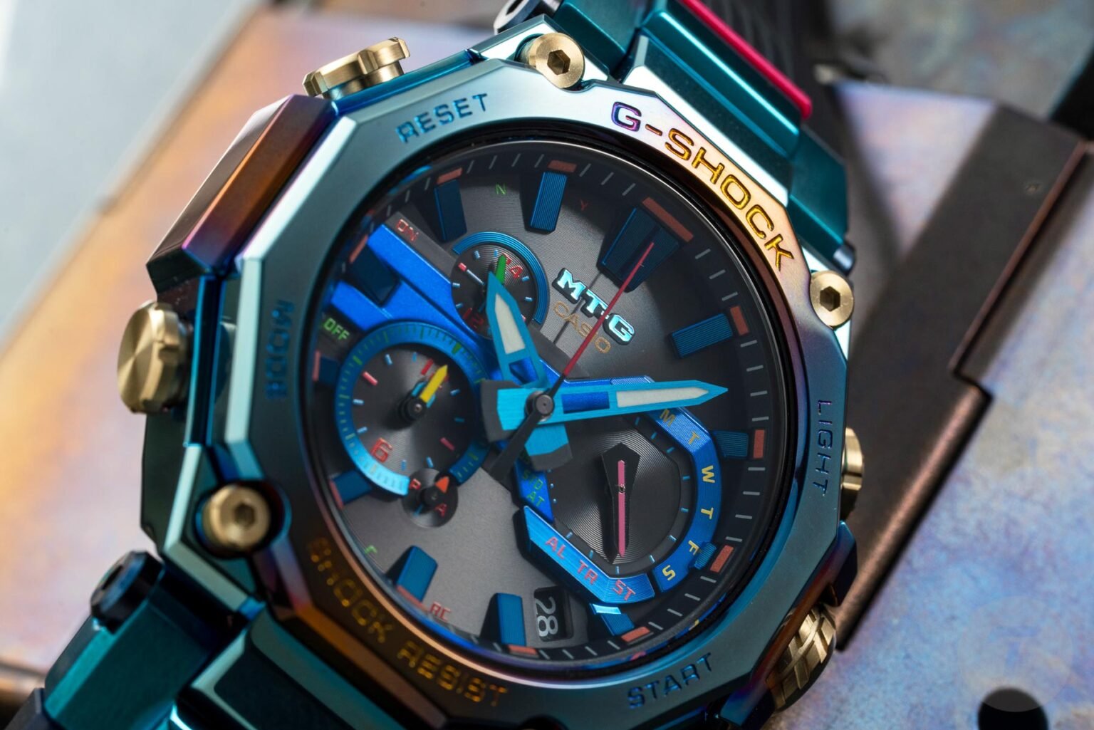 Casio G-Shock MT-G MTG-B2000PH2A "Blue Phoenix" (2021)
