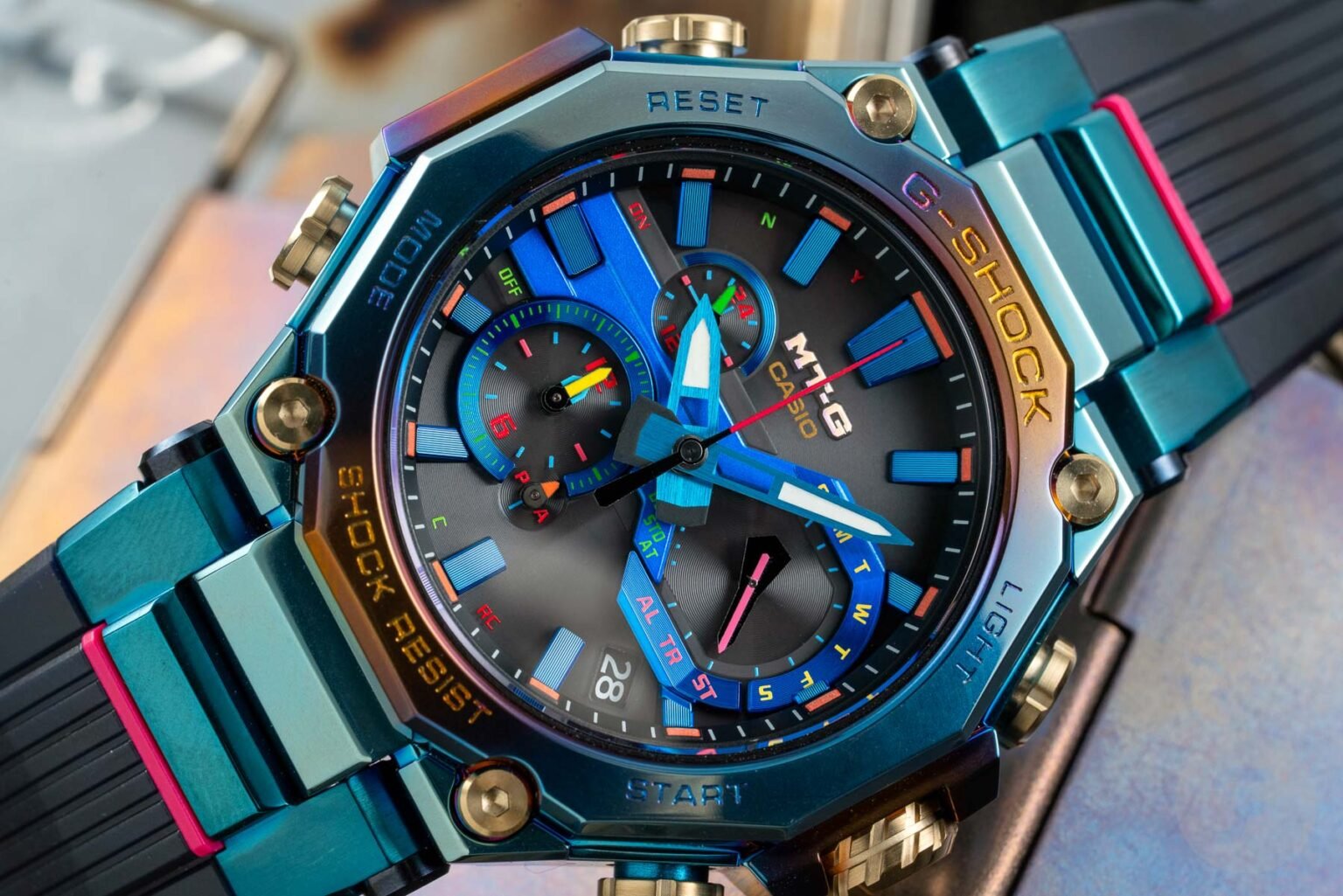 Casio G-Shock MT-G MTG-B2000PH2A "Blue Phoenix" (2021)