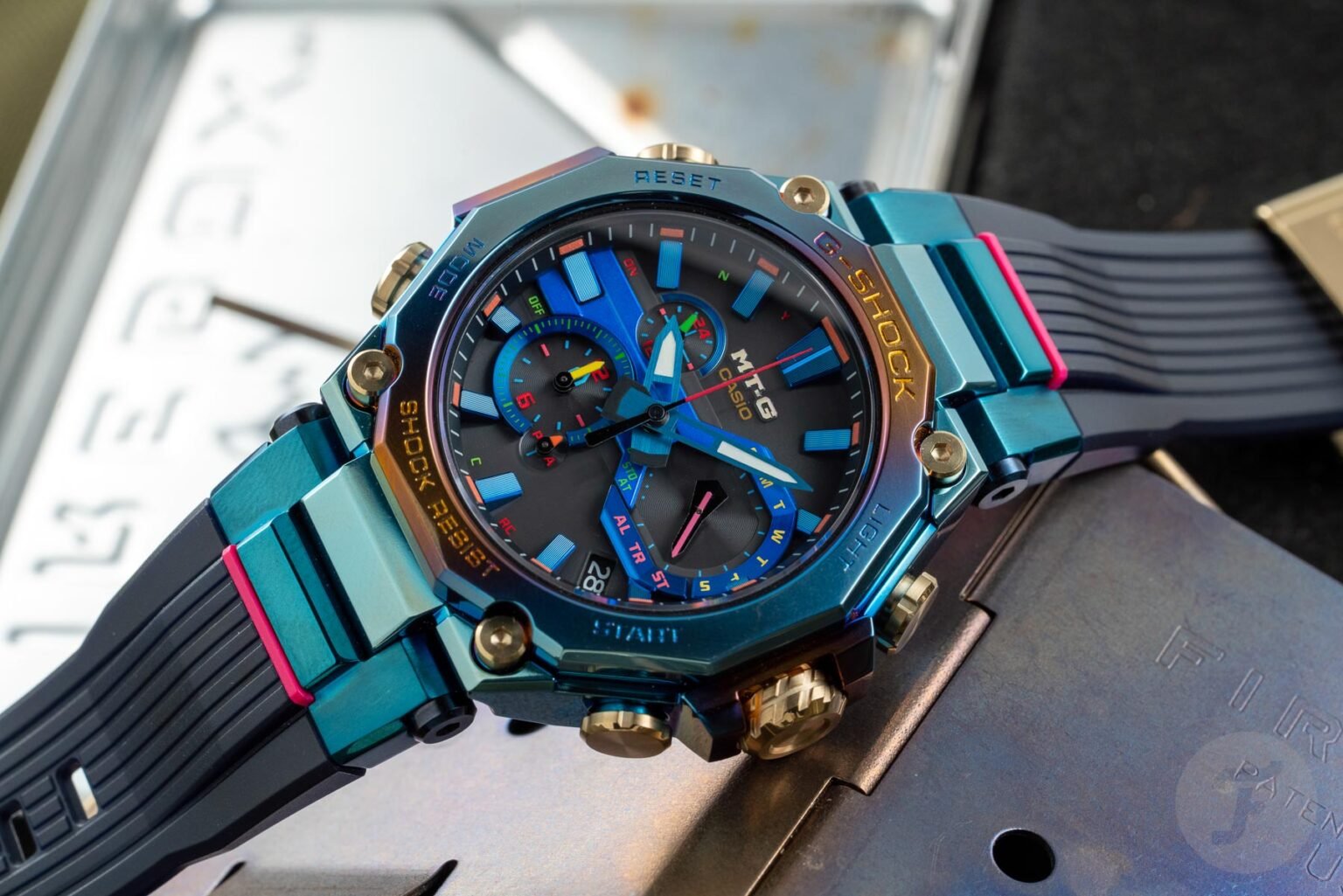 Casio G-Shock MT-G MTG-B2000PH2A "Blue Phoenix" (2021)