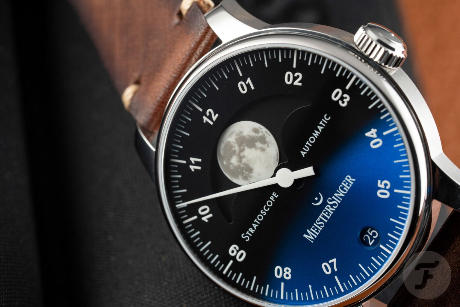 Hands-On With The New Meistersinger Stratoscope Moonphase Watch
