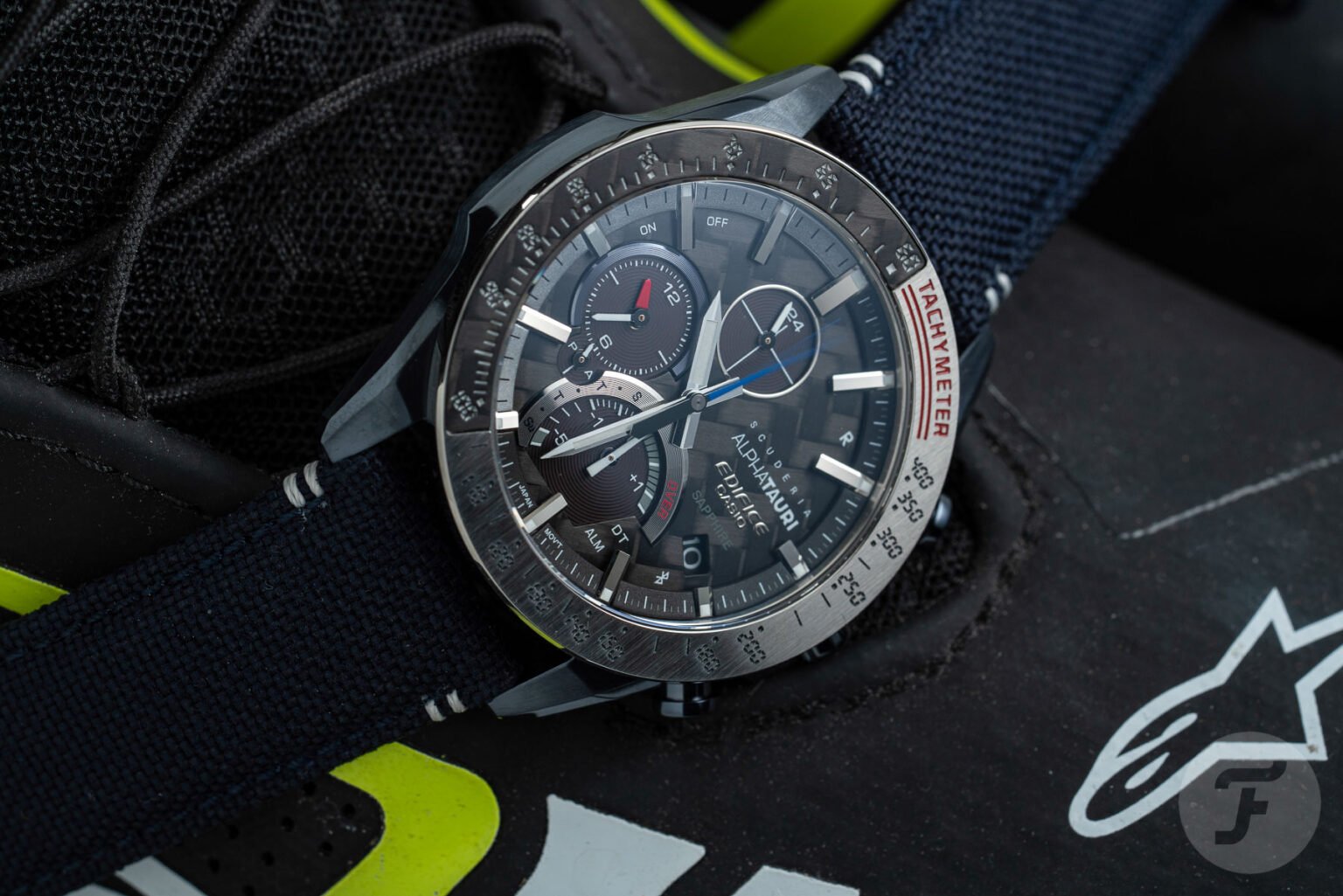 Hands-On With The Casio Edifice EQB-1000AT Scuderia AlphaTauri