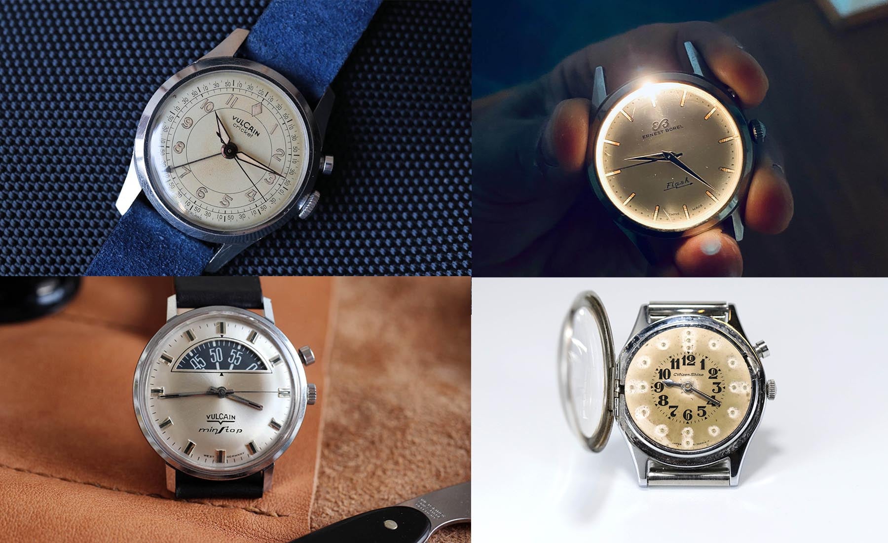 The Top Four Weirdest Pushers On Vintage Watches (2021)