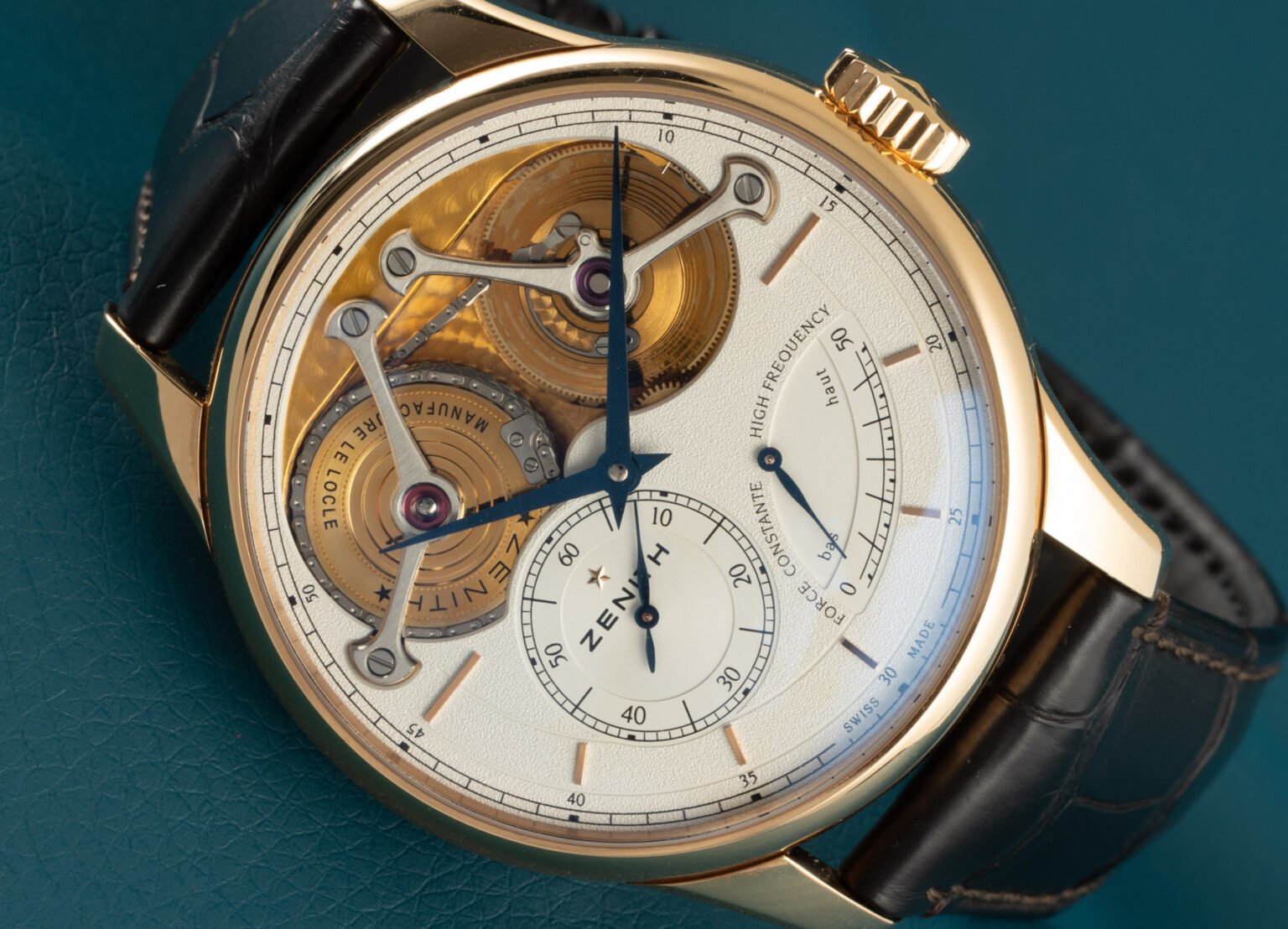 Zenith Academy Georges Favre-Jacot 18k Gold Watch (2021)
