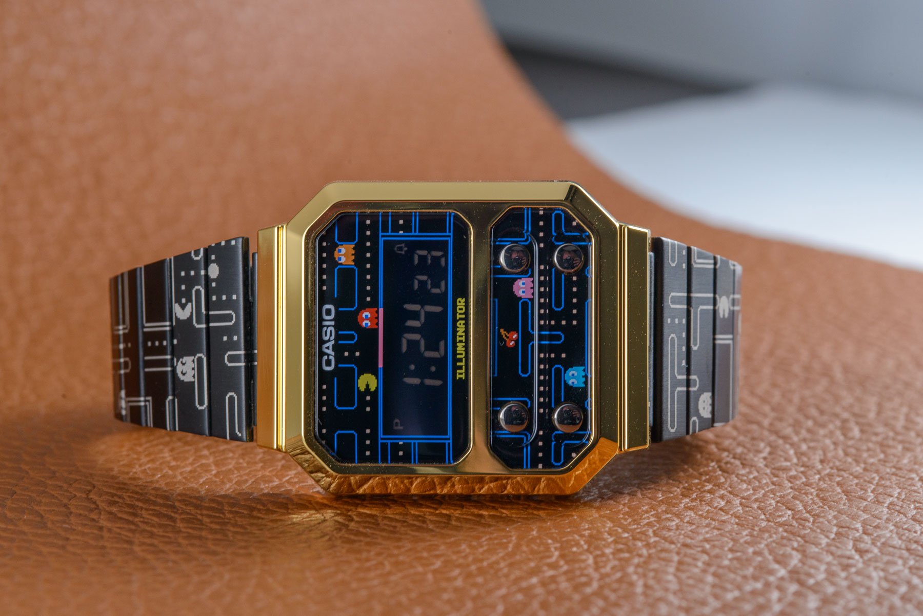 Casio × PAC-MAN Collaboration Watch A100WEPC (2021)