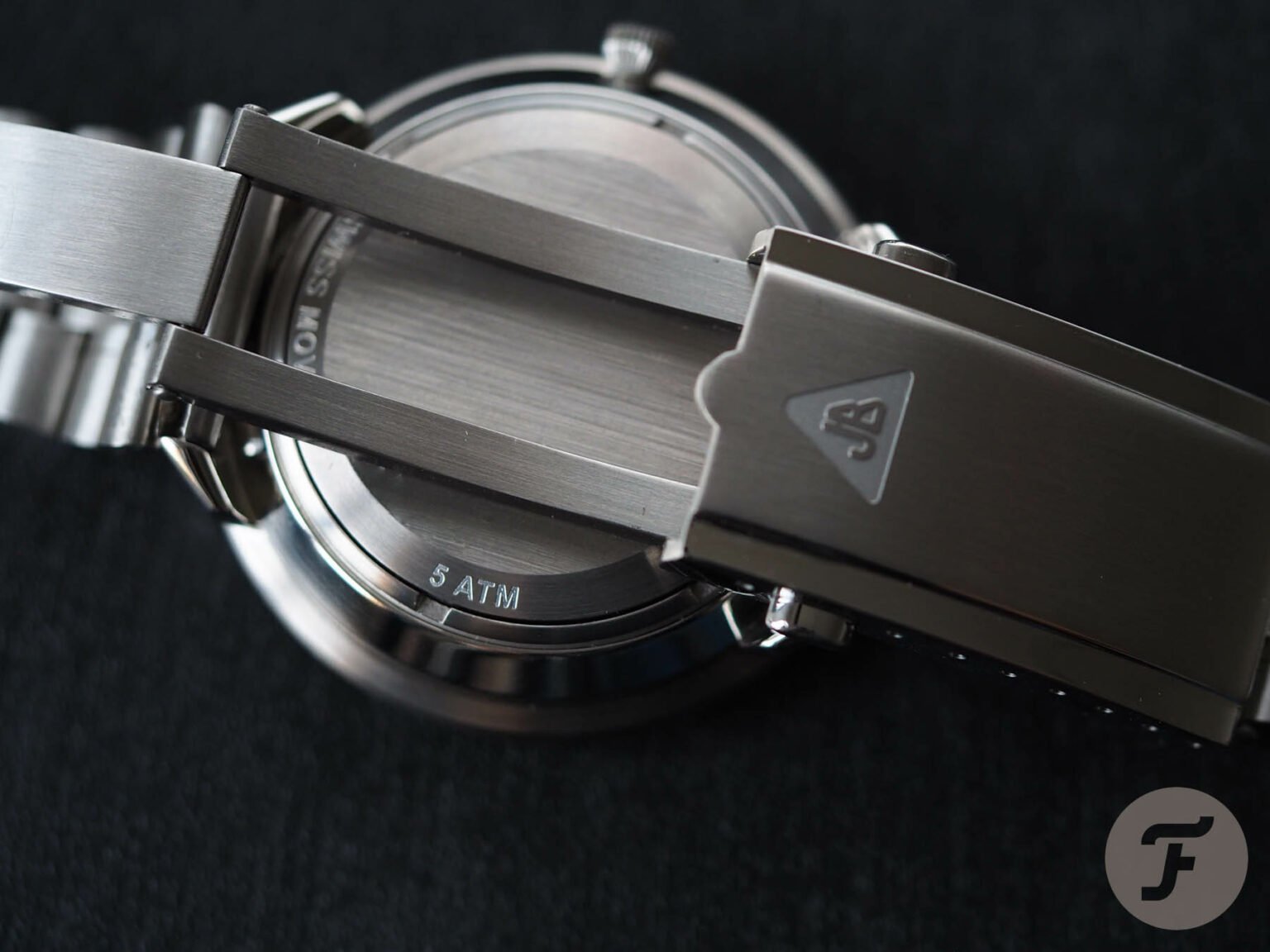 【F】 Forstner A-12 Watch With Bullet Bracelet New For 2021