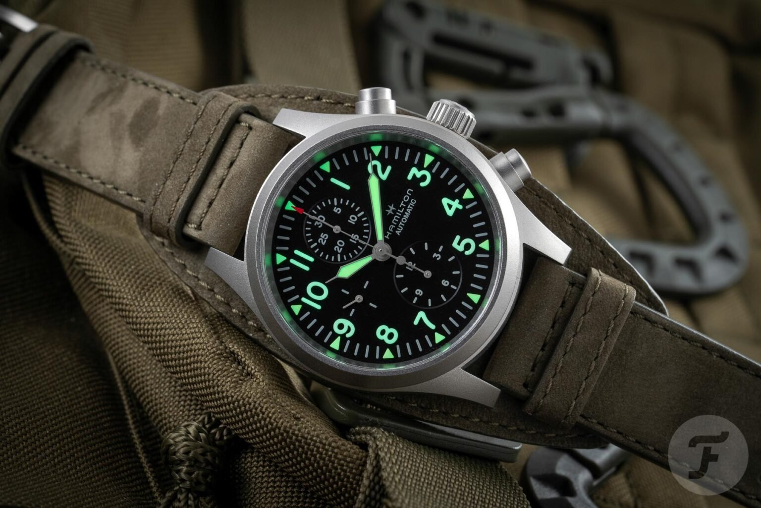 【F】Hands-On: The Hamilton Khaki Field Automatic Chronograph