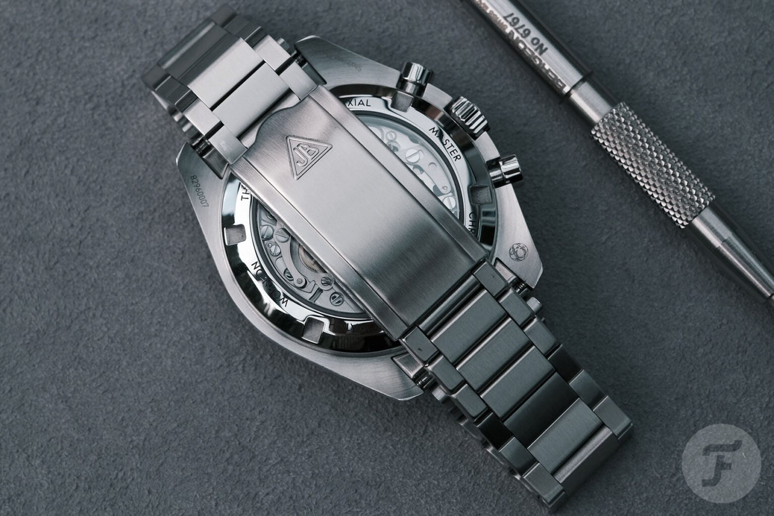 【F】 Forstner Flat Link Bracelet On The New 2021 Omega Speedmaster