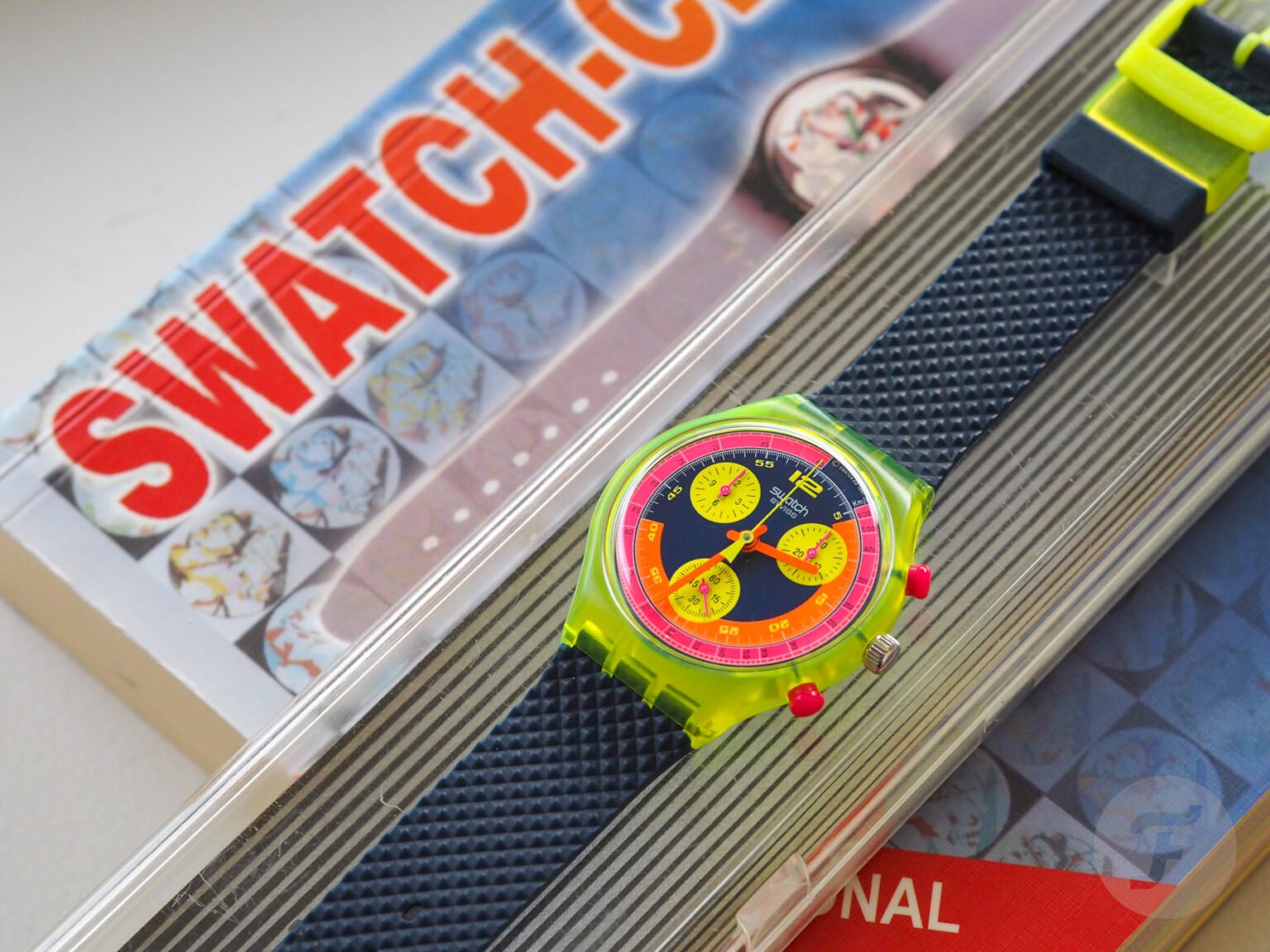 【F】 The Swatch SCJ101 Grand Prix Chronograph Keeps Coming Back