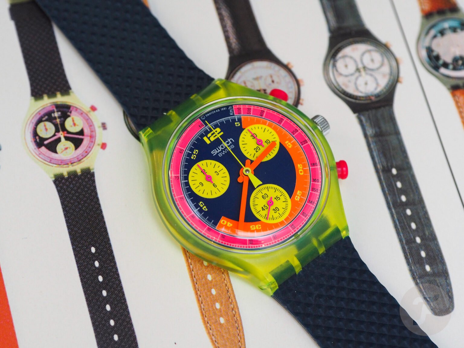 【F】 The Swatch SCJ101 Grand Prix Chronograph Keeps Coming Back